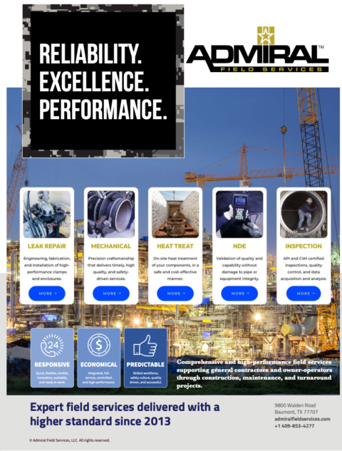 Admiral Field Services | The Higher Standard